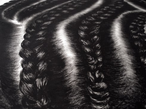 “Corn Rows” Acrylic Paintings on Paper by So Yoon Lym – ArtStormer
