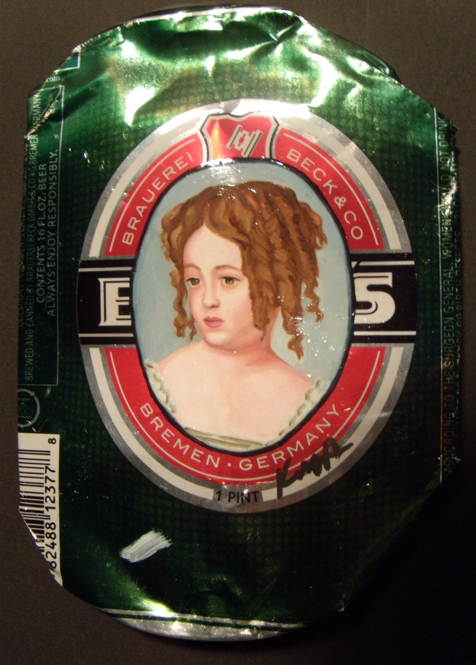 “White Trash” Tin Can Paintings by Kim Alsbrooks – ArtStormer