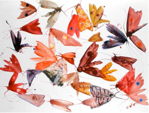 “Moth to a Flame” Paintings by Allyson Reynolds – ArtStormer