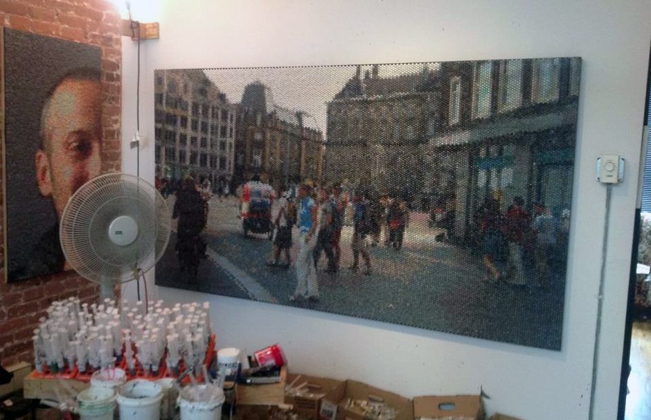 “Injection” BubbleWrap Paintings by Bradley Hart – ArtStormer