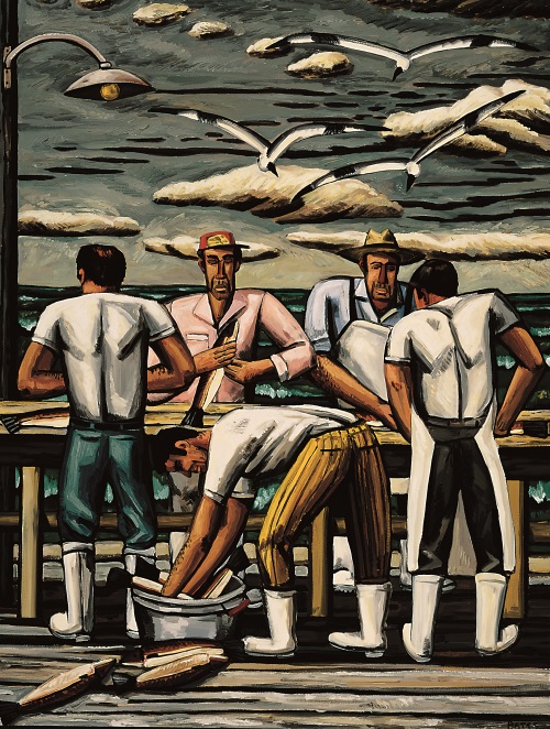 “TOPSIDER” The Incomparable Work of David Bates – ArtStormer